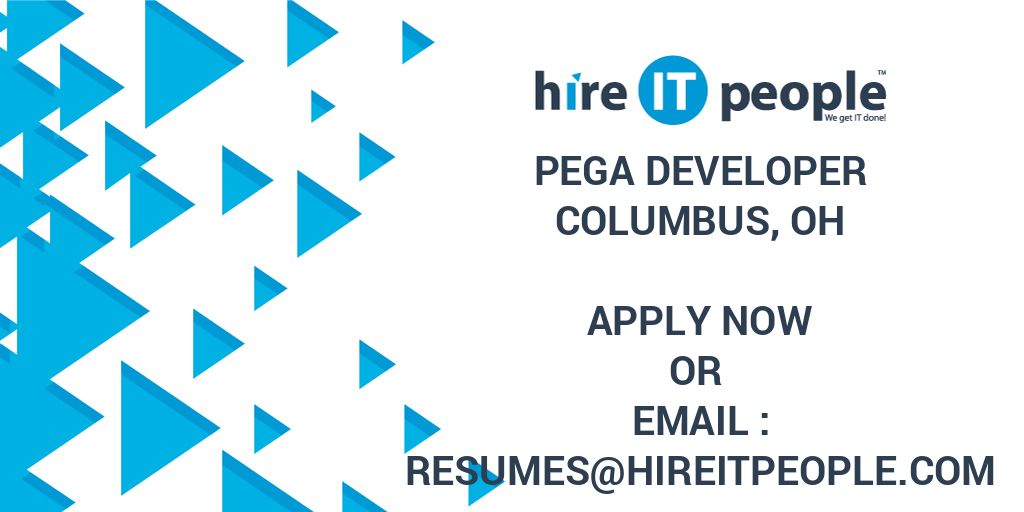 Pega Developer - Hire IT People - We get IT done