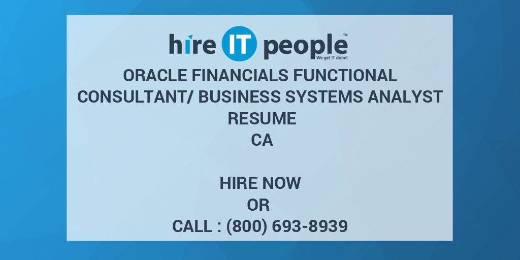 Oracle Financials Functional consultant/Business Systems Analyst Resume ... Oracle Financials Functional consultant/Business Systems Analyst Resume ...